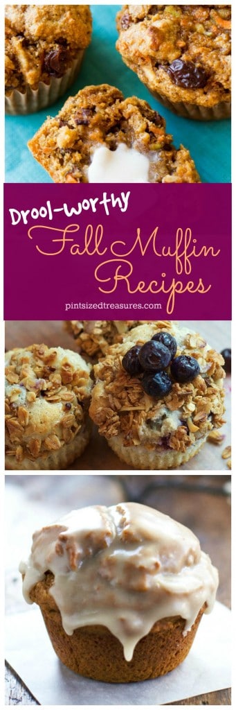 Drool-worthy Fall Muffin Recipes · Pint-sized Treasures