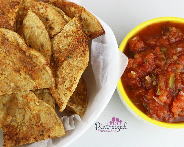 Restaurant Style Ranch Tortilla Chips · Pint-sized Treasures