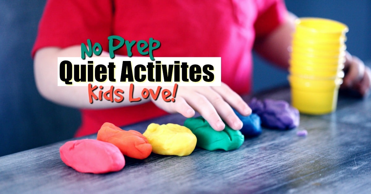 15 No Prep Quiet Time Activities For Kids Pint sized Treasures 15 No Prep Quiet Time Activities For Kids Pint sized Treasures