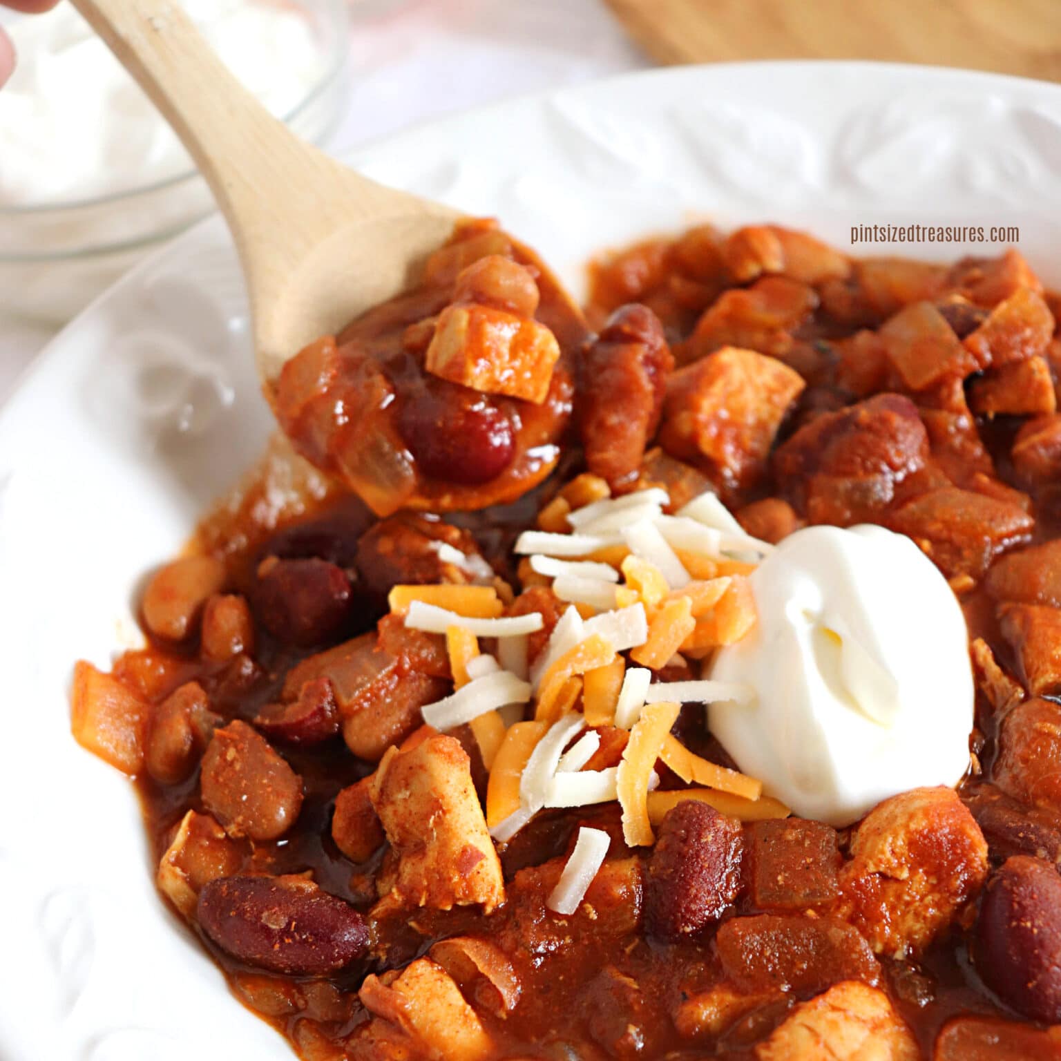 Chicken Chili -- Ready In 20 Minutes! · Pint-sized Treasures