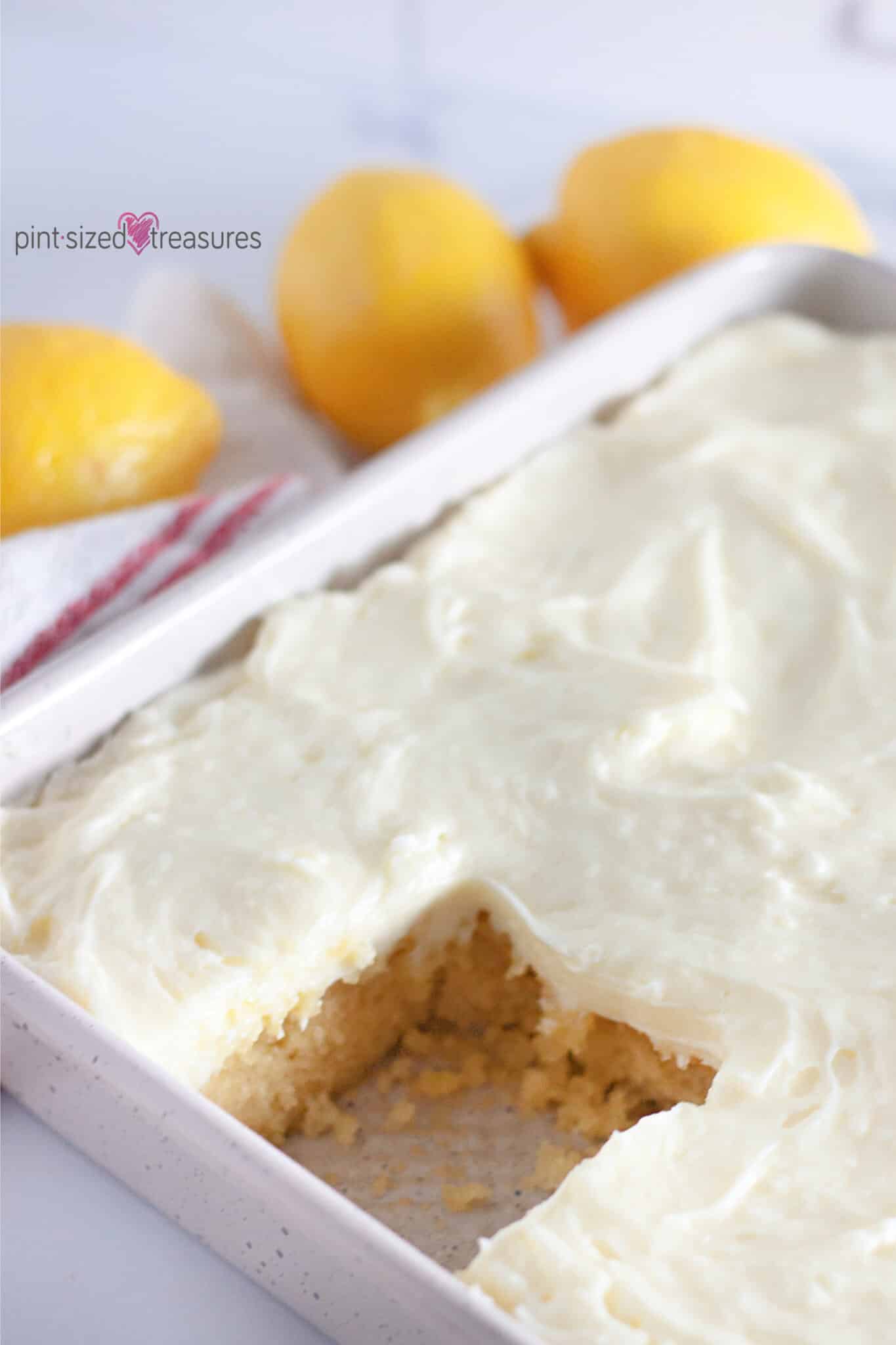 Lemon Crazy Cake · Pint-sized Treasures